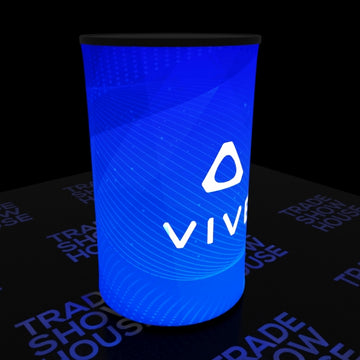 Backlit SEG Light Box Counters | LED Backlit Trade Show Counters ...