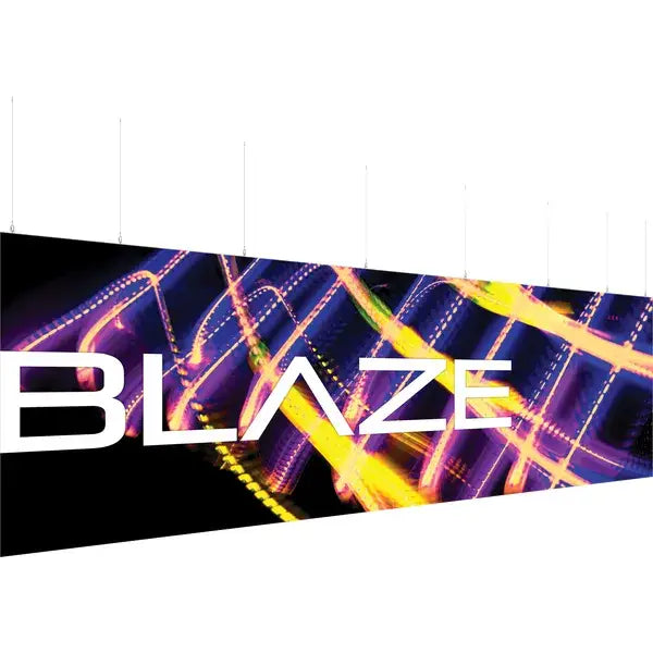 30ft x 10ft LED Light Box Hanging Sign – Trade Show House