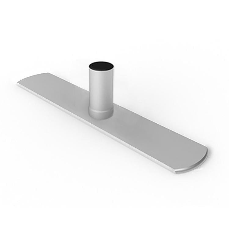 32mm Single Foot Silver Metal Floor Scraper – Trade Show House