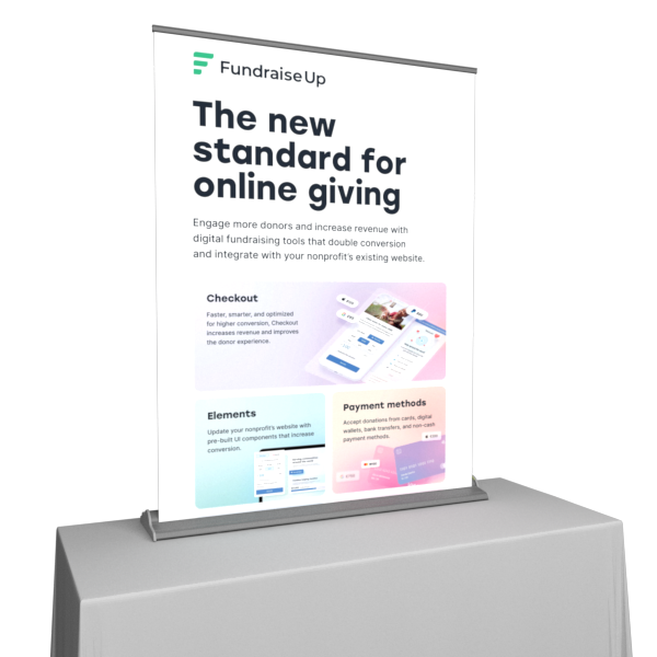 Premium 48 Inch Table Top Retractable Banner Stand – Trade Show House