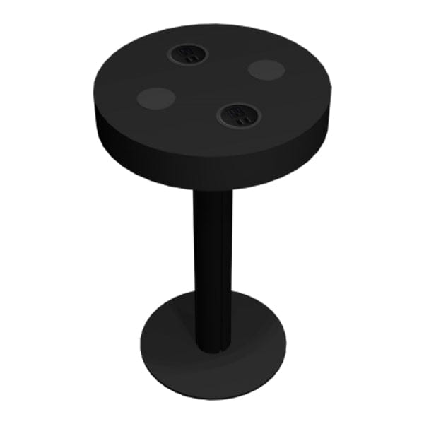 XRCT Round Charging Table Station with Power Outlets – Trade Show House